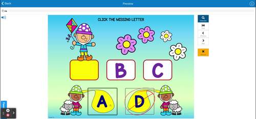 Spring Garden Letter Order A to Z Preschool Boom Cards - Gnomes by ...