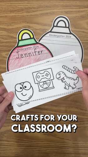 Christmas Crafts Kindergarten Activity BUNDLE: Bulletin Boards Crafts ...