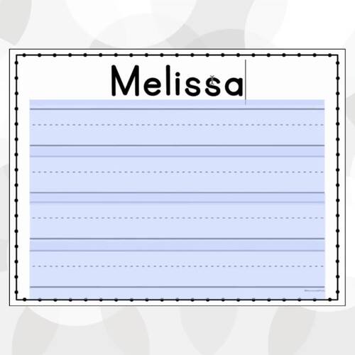 Editable Name Tracing and Writing Practice Worksheets. Name Recognition.