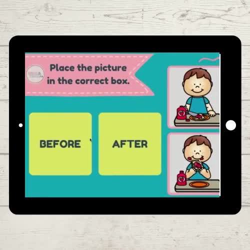 Temporal Concepts Before and After Identification Speech Therapy Boom ...