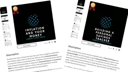 Financial Literacy PBL | Middle/High School | Consumer Math | Personal ...