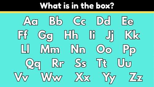 Digital Alphabet Game | Beginning Sounds | Mystery | Letter ID and Sounds