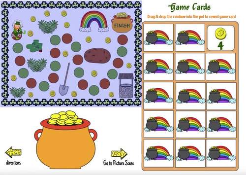 Jamie O'Rourke and the Big Potato Cooperative Game BOOM CARDS by Speech ...