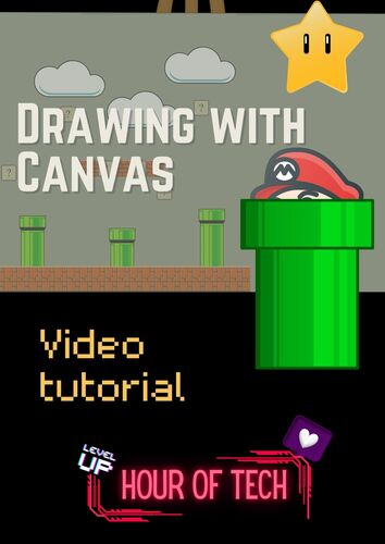 "Hour of Tech": Drawing with Canvas by Human Curiosity | TPT