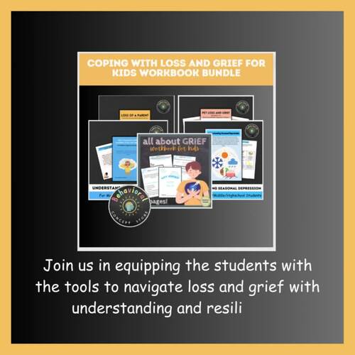 Coping with Loss and Grief for Kids bundle by Behavioral Concepts Store