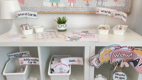 Robots & AI Room Transformation, Bulletin Board, Classroom Decor, Posters