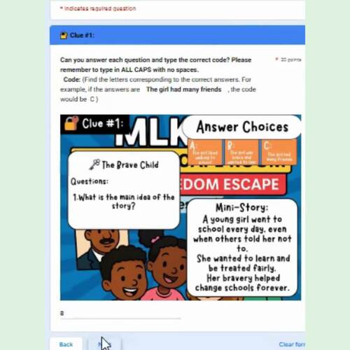 MLK Jr. Reading Escape Room – Path to Freedom Escape (Grades 2–3)