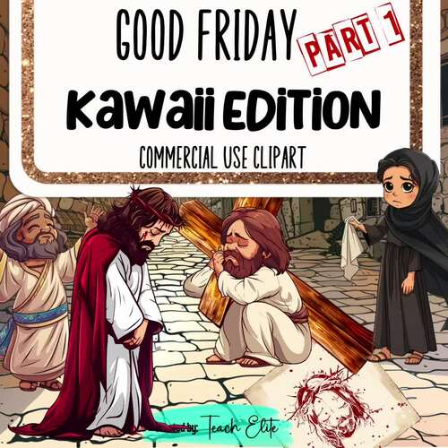 Holy Week, Good Friday Pt 1 Clipart, Jesus Kawaii, Trial of Jesus, New ...