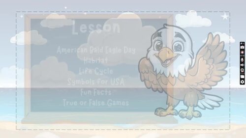 US American Bald Eagle Day, Life Cycle PowerPoint Lesson Quiz for 1st2nd3rd