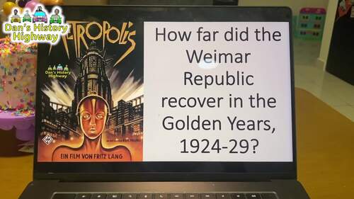IGCSE History Weimar Republic Golden Years - Grades 10-11 - DOLLAR DEAL!