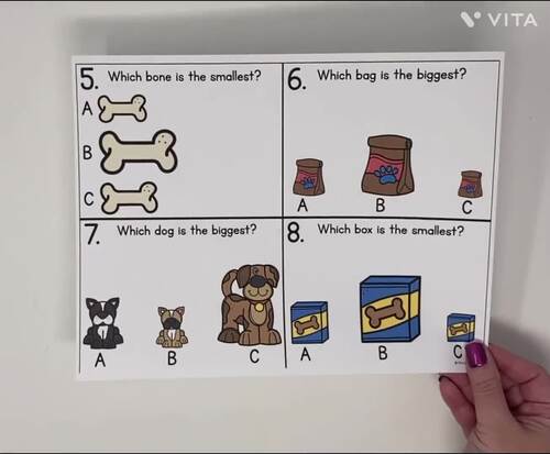 Compare Lengths Comparing Measurement Scoot Game Task Cards Math Write ...