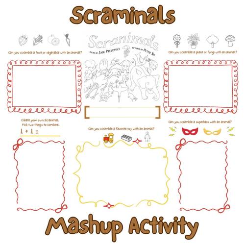 Scranimal Mash-Up Activity | GT Kindergarten Literacy & Art | Inspired ...