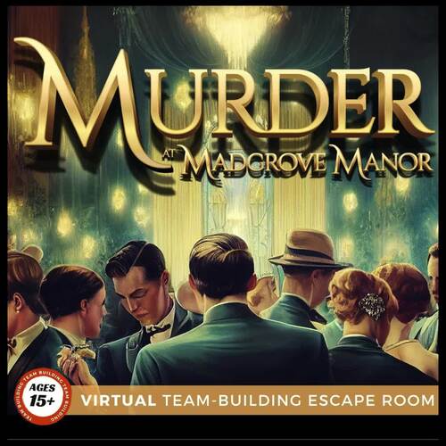 Virtual Murder & Mystery Bundle of 6 Team-Building, Middle, High School ...