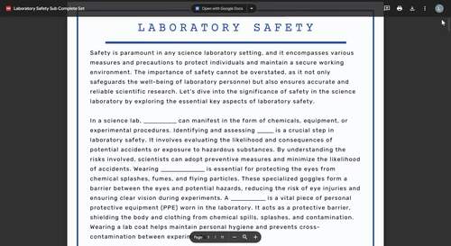 1st Semester Chemistry Activities Bundle for Engaging Options || Easy ...