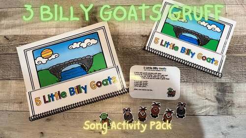 3 Billy Goats Gruff Song Pack by Growin' Wildflowers | TPT