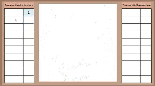 Mystery Digital EDITABLE LOW PREP - Fox PIXEL ART Reveal Template
