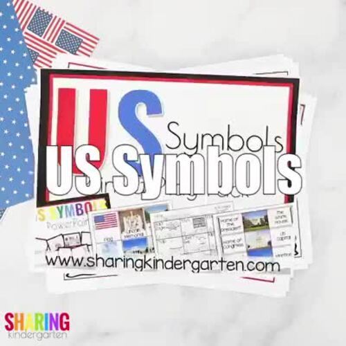 Social Studies Kindergarten US Symbols American Symbols Real Images ...