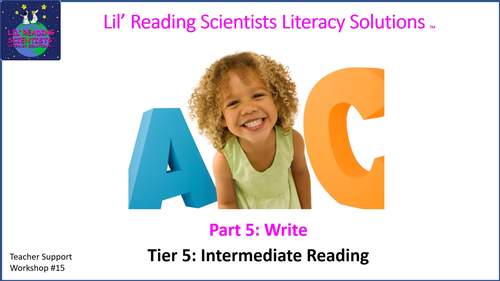 A FREE Teacher Workshop #15 Orton Gillingham Part 5: Write, Tier 5 ...