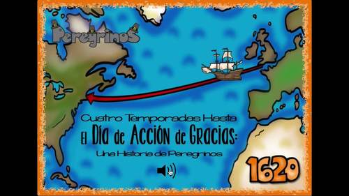 Cuatro Temporadas Hasta el Día de Acción de Gracias Boom Cards™ | TPT