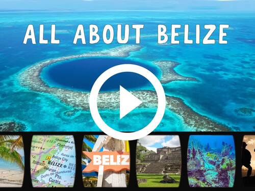 NO PREP All About BELIZE PowerPoint Presentation, 3rd-6th Grade, Geography