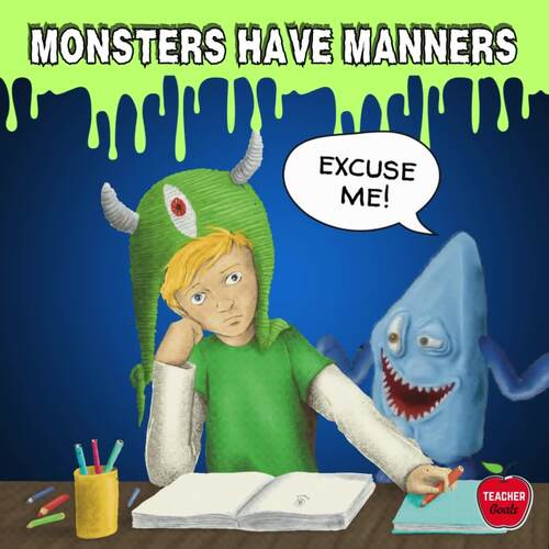 Monsters Have Manners - A Mannerly Activity Packet by Fuglefun | TPT