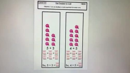 First Grade Digital Go Math Interactive Notebook Chapter 3 | TPT