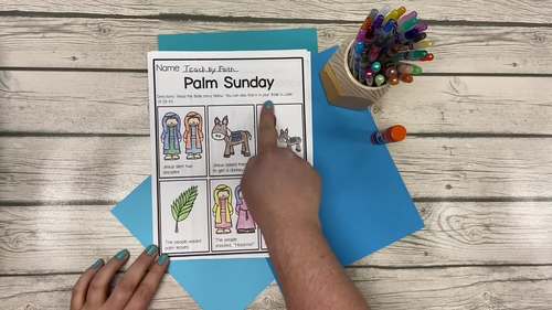 Holy Week Activities No Prep Packet for Early Childhood Morning Work