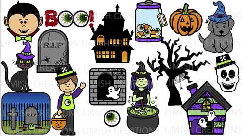 Halloween GIFs / Animations by LiMish Creations | TPT