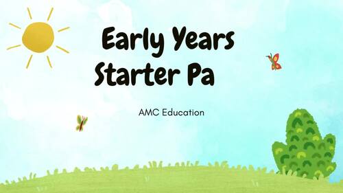 Early Years Starter Pack - 400 pages! by AMC Education | TPT