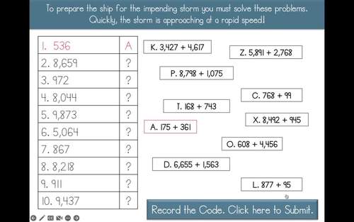 Thanksgiving Addition Escape Rooms | 3rd & 4th Grade Digital Math Games
