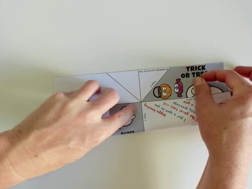 Halloween Paper Airplane STEM Challenge GLIDER Arts and Craft Activity