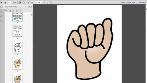 ASL Alphabet Bulletin Board Letters Poster | TPT