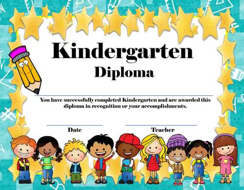 END OF YEAR Diplomas & Character Certificates with Bible Verses (PK-3 ...