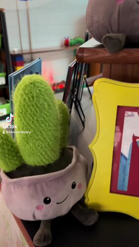 Cactus Reading Posters & Bookmarks by Love Our Library | TPT