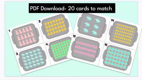Spring-Easter Math Activity- Cookie Arrays- Multiplication/Division PDF ...