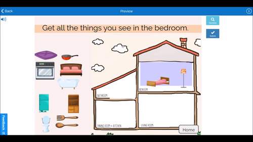 Parts of the House: Object Location Association & Answering Where Questions