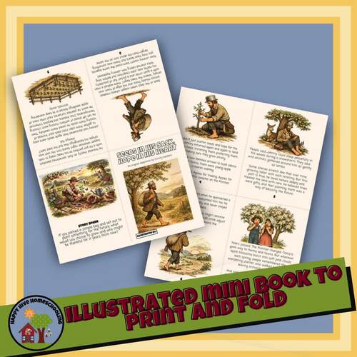 Johnny Appleseed Tall Tale Unit | Story, Writing, Geography, Science, Craft