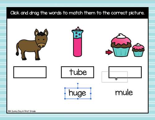 Magic e (CVCe) Long u Activities for Google Slides™ | TPT