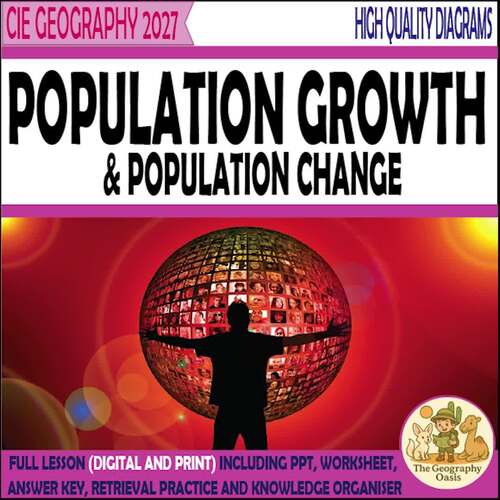 World Population Growth: Trends, Indicators and factors (CIE 2027)