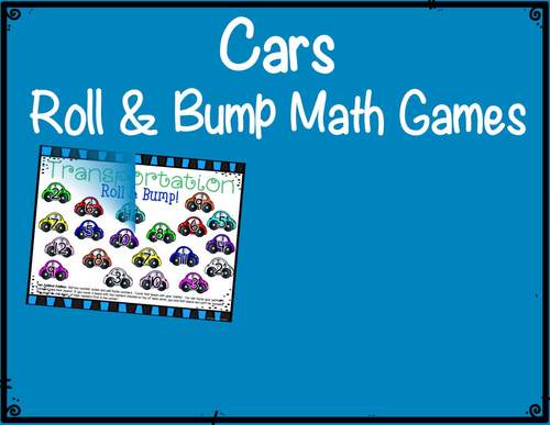 Cars Themed Math Centers by The Teaching Scene by Maureen | TPT