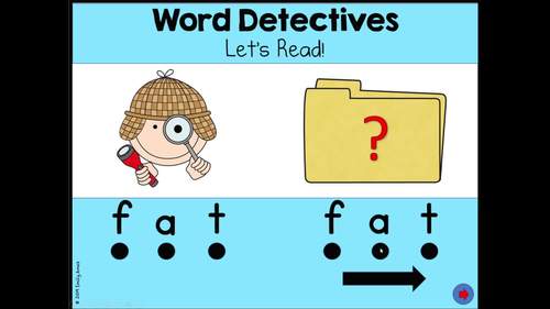 CVC Short A Digital Activities PowerPoint Presentations by Emily Ames