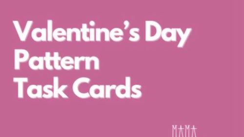 Boom Cards™ | Valentine's Day Patterning Digital & Printable Math Task ...