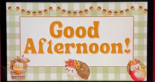 Fall Editable Daily Agenda Routine Slides / September October Slides ...