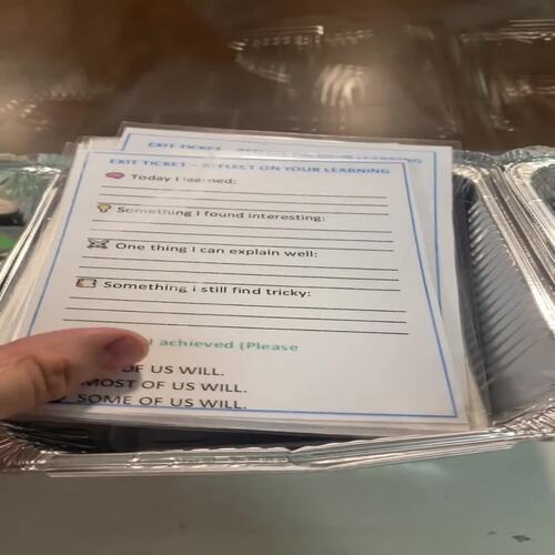 Exit Tickets | Student Reflection & Self-Assessment Tool | TPT