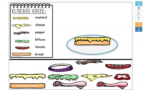 Build a Sandwich Boom Cards by Teach Love Autism | TPT