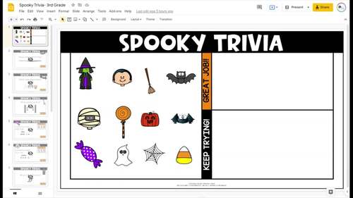 Spooky Music Trivia- 3rd Grade by Primarily Music | TPT