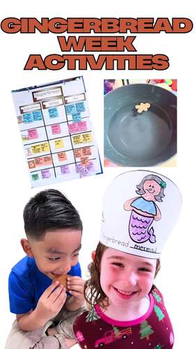 Gingerbread Activities - Gingerbread Man Week Activities | TPT