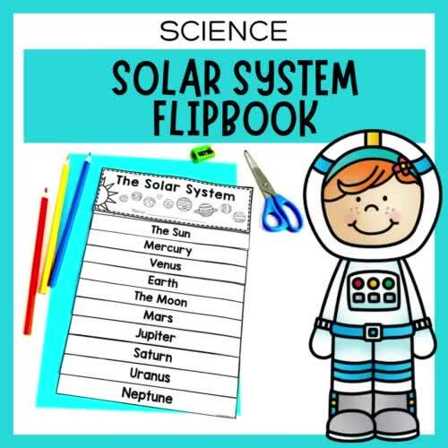 The Solar System Flipbook | Planet Fact Book | Space Science | TPT