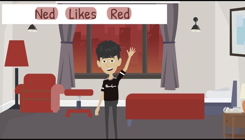 Ned Likes Red by BLOOM English Learning | TPT