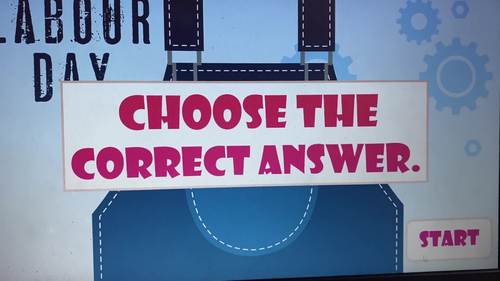 Labor day interactive game/quiz for teens and adults | ESL EFL USA culture